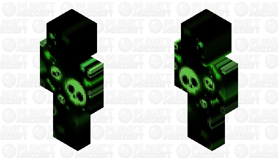 phosphorescent Minecraft Skin