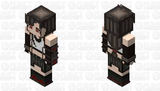 Tifa Lockhart (FFVII) - Minecraft Skin Minecraft Skin