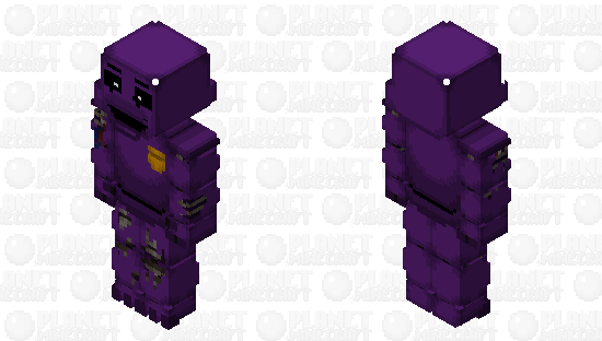 purple guy animatronic Minecraft Skin