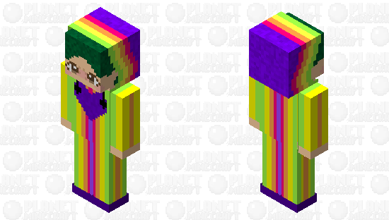 rainbow suit Minecraft Skin