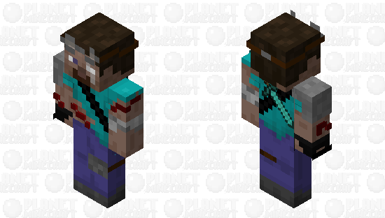 Steve (Zombie Apocalypse) Minecraft Skin