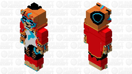 Glamrock Freddy [FINAL UPDATE] Minecraft Skin