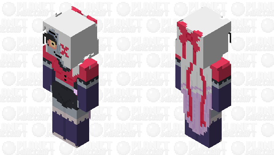 Vaggie Hazbin Hotel Minecraft Skin