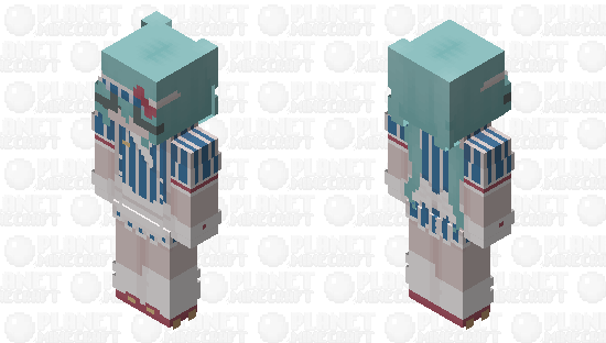 mesmerizer miku Minecraft Skin