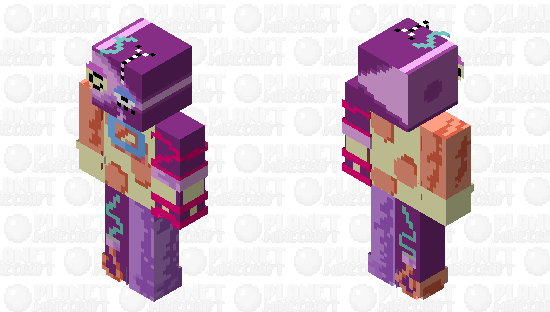 Zooble Player Skin // The Amazing Digital Circus Minecraft Skin