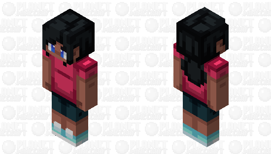 Summer Girl Minecraft Skin