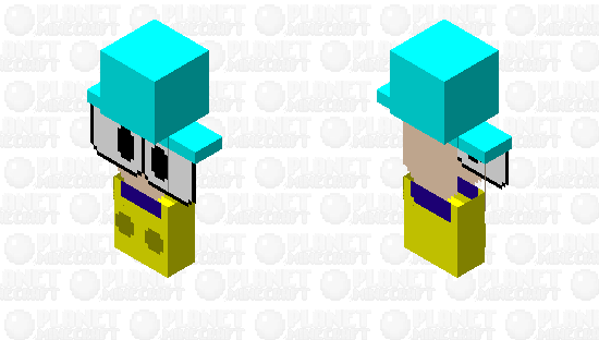 Golden Apple 1.5 FNF Peanut vendor Minecraft Skin