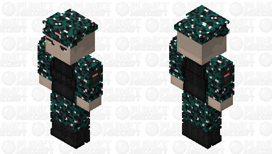 TNI NKRI Soldier Army Indonesia Minecraft Skin