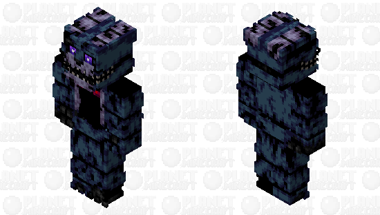 Nightmare Bonnie FNAF JGEMS Minecraft Skin