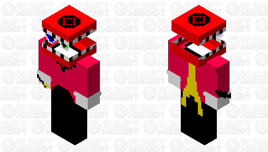 Caine from the AMAZING DIGITAL CIRCUS! Minecraft Skin