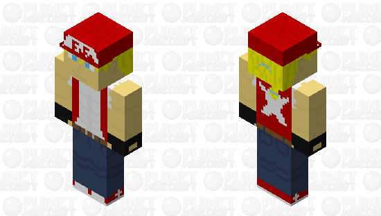 Terry Bogard (The King of Fighters) Minecraft Skin