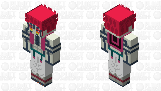 Akaza ranshiki kekijutsu Minecraft skin Minecraft Skin