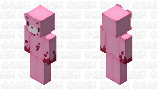 Gloomy Bear Minecraft Skin