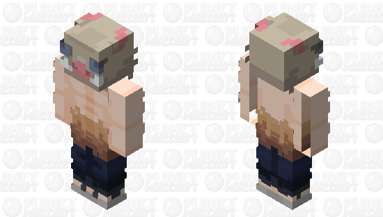 Inosuke Minecraft Skin