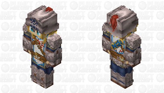BOTW Knight Link (128x128) Minecraft Skin