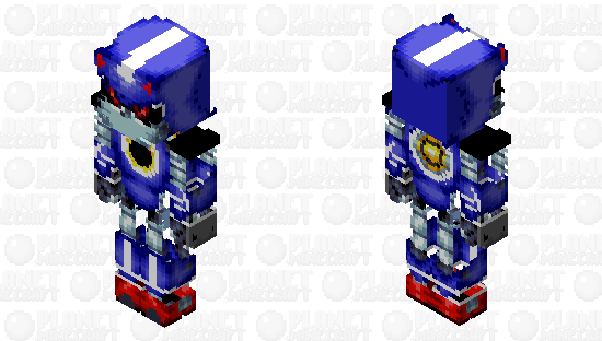 Neo Metal Sonic Minecraft Skin