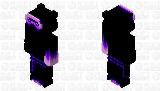 purple Minecraft Skin