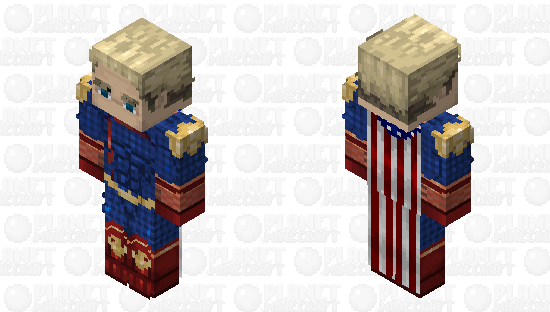 Homelander|The boys Minecraft Skin