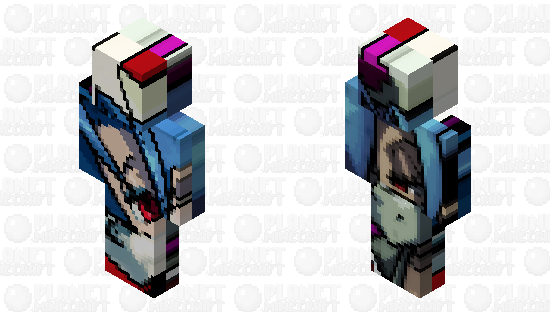 Valentine | Pixel Art #34 | Skullgirls Minecraft Skin