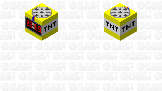 TNT Time Bomb In Minecraft Minecraft Skin