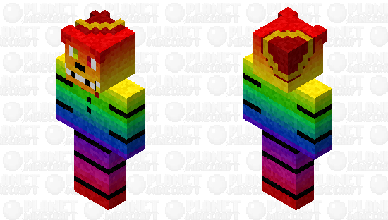 Rainbow V5 (Final) Minecraft Skin