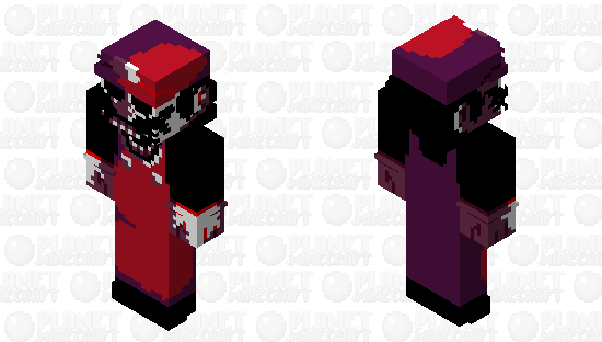 [Triple Appear] MX (True Form) || Mario FNF Port Minecraft Skin