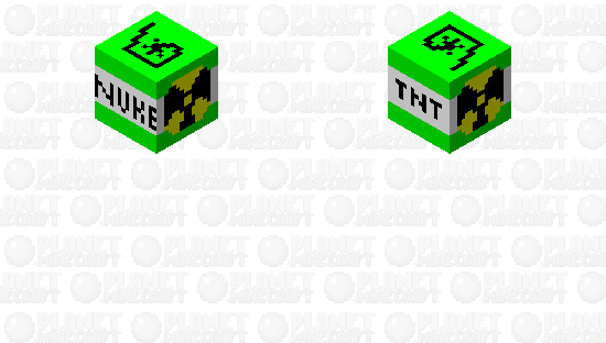 Nuclear Bomb Nuke TNT In Minecraft Minecraft Skin