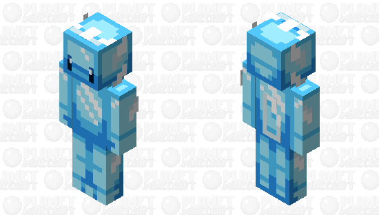 Iceolotl skin hive hd Minecraft Skin