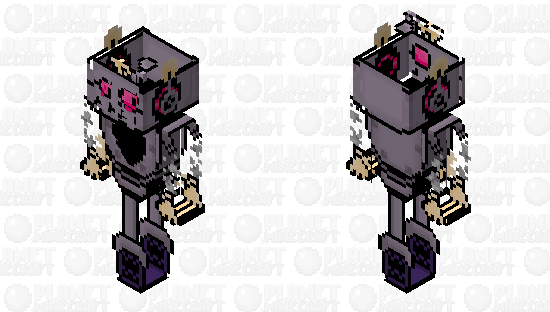 AXIS MODEL_14 | Undertale Yellow Minecraft Skin