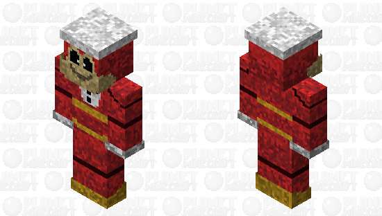 Classic Jolly Jumpscare eyes Minecraft Skin