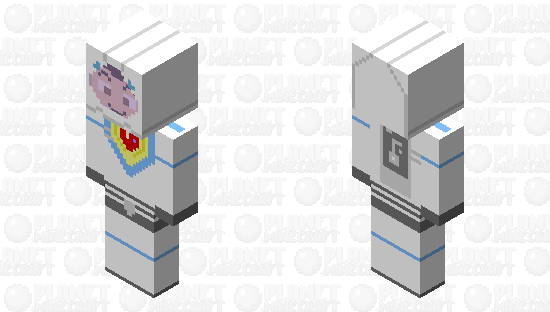 Vir The Robot Boy Astronaut Suit Vir Spacesuit In Wow World Channel English Minecraft Skin