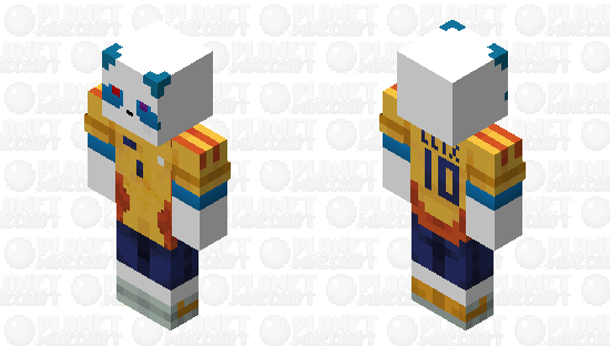 oso panda futbol Colombia Minecraft Skin