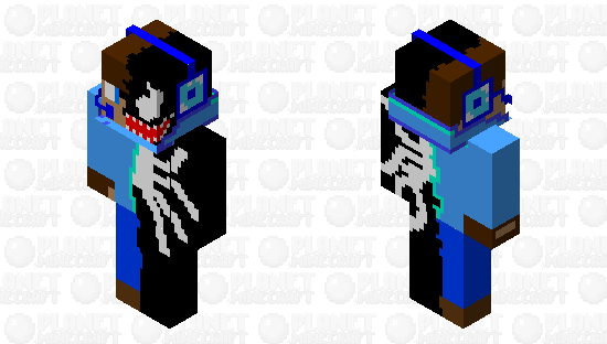 venom gamer Minecraft Skin