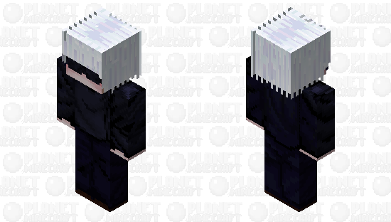 Gojo (blindfold) Minecraft Skin