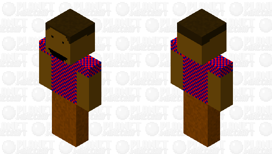 checkered shirt Minecraft Skin