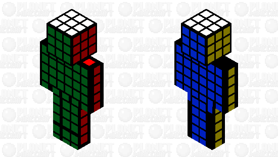 Rubik's Cube Minecraft Skin