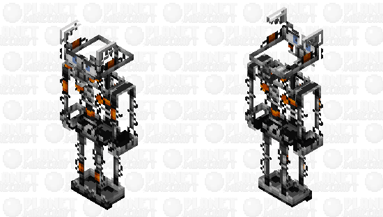 [Calvin & Toy Company] Standard Endoskeleton Minecraft Skin