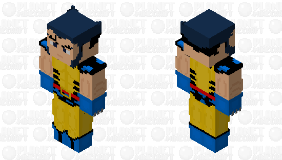 Wolverine, Logan: X-Men '97 Minecraft Skin