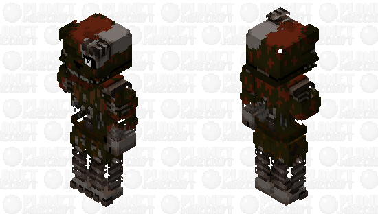 phantom foxy Minecraft Skin