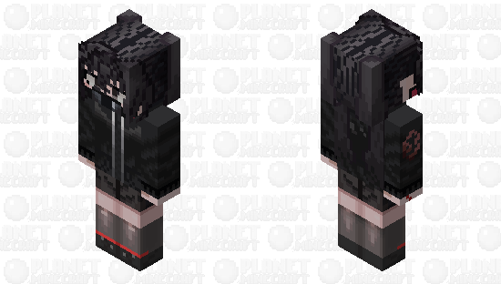 Gas mask girl Minecraft Skin