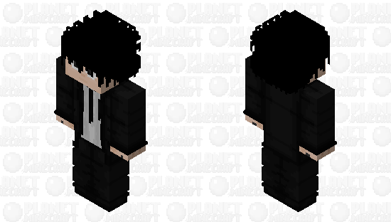 Nagumo - Sakamoto Days (Black Suit) Minecraft Skin