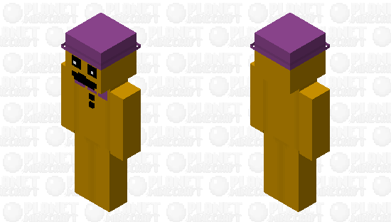 Fredbear plush Minecraft Skin