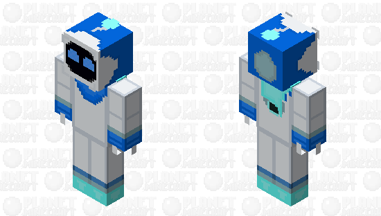 Astro bot Minecraft Skin