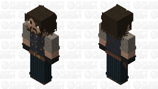 John Marston BOUNTY HUNTER OUTFIT Minecraft Skin