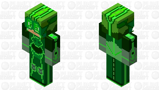 PJ Masks飞壁侠坐骑盔甲 Minecraft Skin