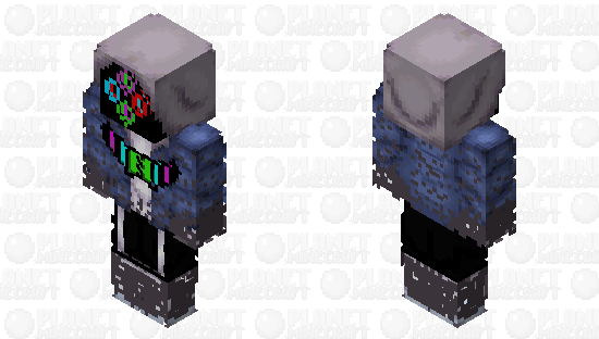 DustDustDust Sans Minecraft Skin