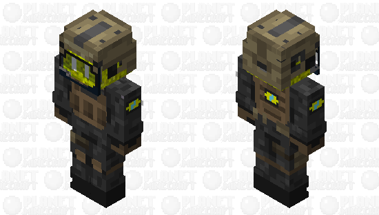 sponge fighter Minecraft Skin