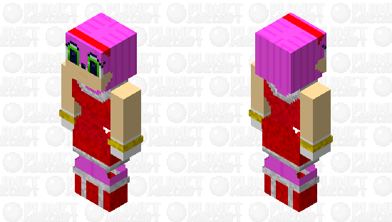 Amy Rose Minecraft Skin