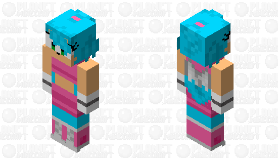 SNT The Hedgefox For Sonic Oc From Courtney (ProjectSNT) Minecraft Skin