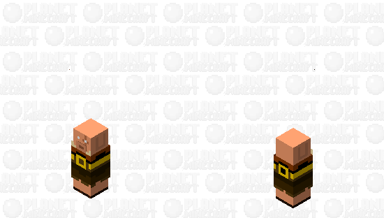 Mini Piglin Brute Minecraft Skin